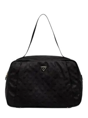 Guess Devon Logo-embossed Tote Bag - Black