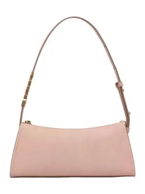 Dkny Logo-plaque Shoulder Bag - Pink