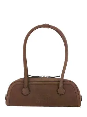 MARGESHERWOOD Mini Nubuck Leather Shoulder Bag - Brown