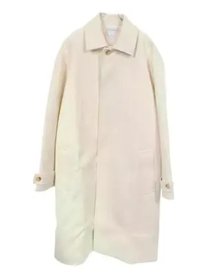 Bottega Veneta 2010s Buttoned-cuff Single-breasted Coat - Neutrals
