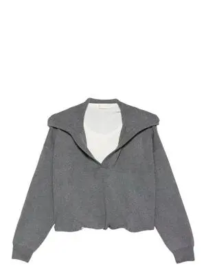 ELEH Eleh Knitted Long Sleeve Sweater