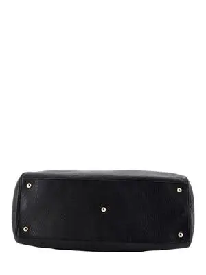Gucci Bamboo Shopper Large Tote Bag - Black