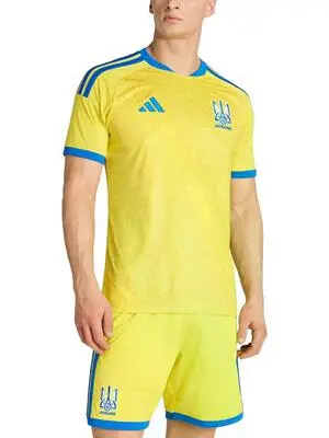 Adidas Adidas Ukraine 26 Home T-Shirt Yellow