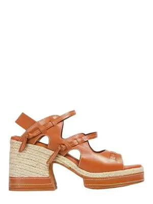 Zimmermann Espadrille Platform Sandals - Brown