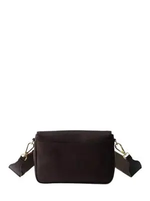 Prada Leather Shoulder Bag - Brown