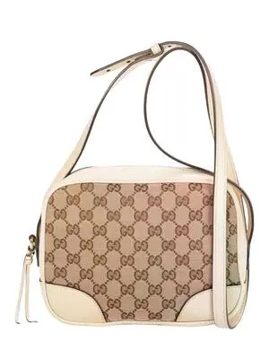 Gucci Gg Bree Canvas Crossbody Bag - Neutrals
