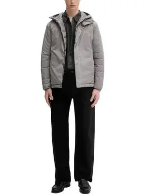 Marc O'polo Hooded Quilted Jacket - Grey