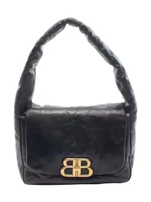 Balenciaga Monaco Shoulder Bag - Black