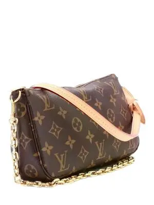 LOUIS VUITTON Monogram Canvas Pochette Accessoires Nm Clutch Bag - Brown