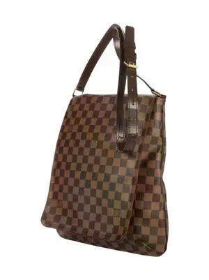 LOUIS VUITTON Musette Salsa Gm Damier Ebène Canvas Shoulder Bag - Brown
