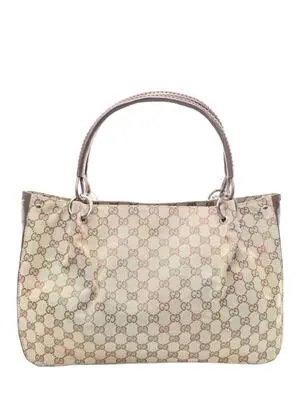 Gucci 2000s Gg Canvas Tote Bag - Neutrals