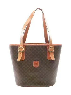 Celine Macadam Tote Bag - Brown