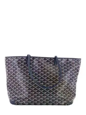 Goyard Artois Tote Coated Canvas Shoulder Bag - Blue