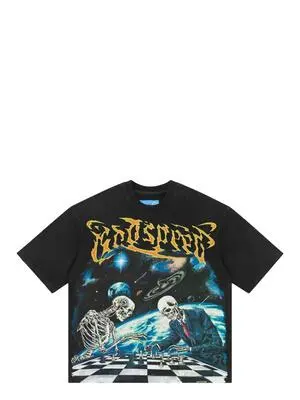 GODSPEED Checkmate Ii Graphic-print T-shirt - Black