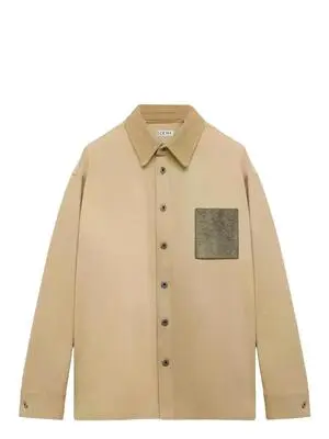 LOEWE Overshirt In Cotton Canvas