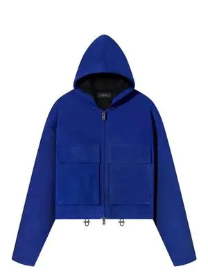 Amiri Hooded Cotton Workwear Jacket - Blue
