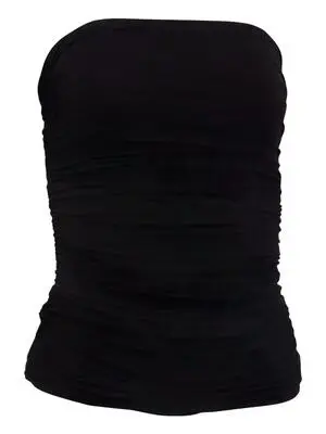 THE ROW Kriza Strapless Top - Black