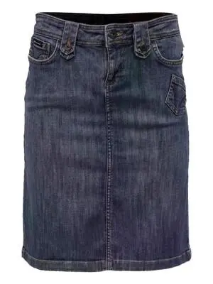 Dolce & Gabbana Mini Denim Skirt - Blue