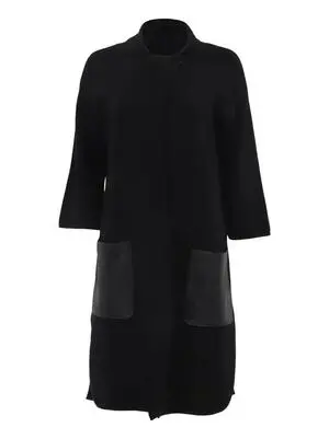 Max Mara Single-breasted Coat - Black
