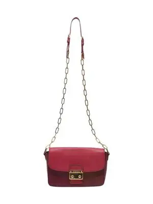 Miu Miu Chain Crossbody Bag - Red