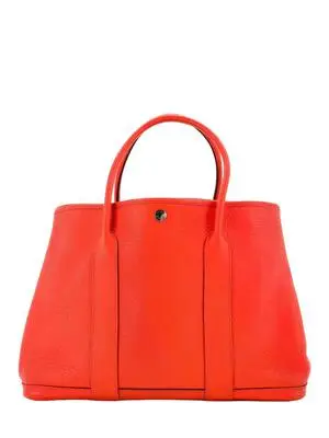 Hermès Hermès Garden Party Leather 36 Tote Bag Orange
