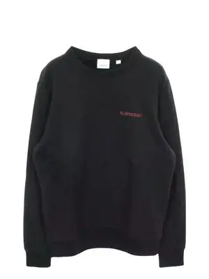 Burberry Embroidered Crewneck Sweatshirt - Black