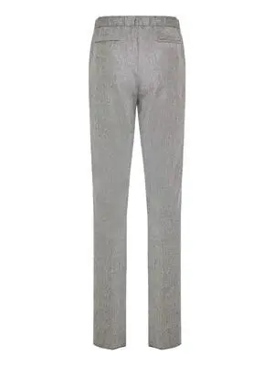 MANDELLI Enrico Mandelli Pleated Trousers With Drawstring Fastening