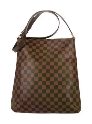 LOUIS VUITTON Louis Vuitton Musette Salsa Damier Ebène Shoulder Bag Brown