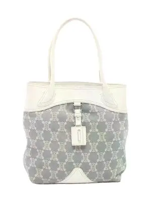 Celine Macadam Paris Tote Bag - Blue