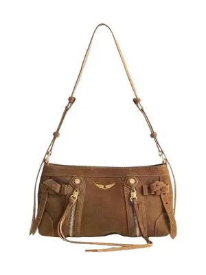 Zadig&Voltaire Madison Mini Suede Bag - Brown