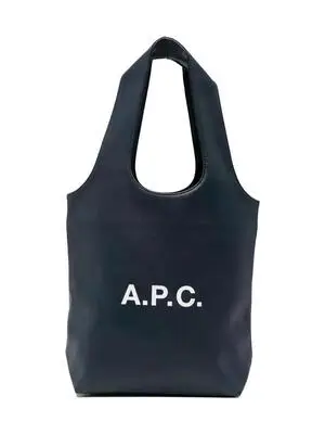A.p.c. A.P.C. Small Ninon Tote Bag Blue