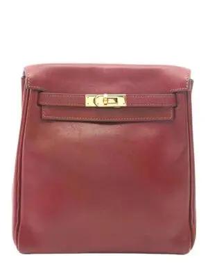 Hermès 2000s Kelly Ad Pm Backpack - Red