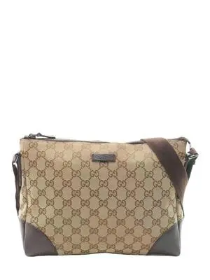 Gucci Gg Canvas Cross Body Bag - Neutrals