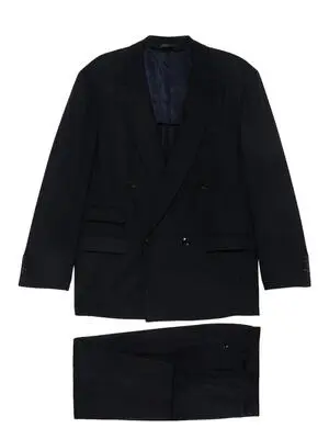 Giorgio Armani Double-breasted Suit - Blue