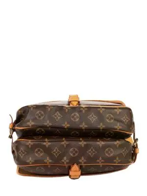 LOUIS VUITTON Monogram Canvas Saumur Pm Shoulder Bag - Brown