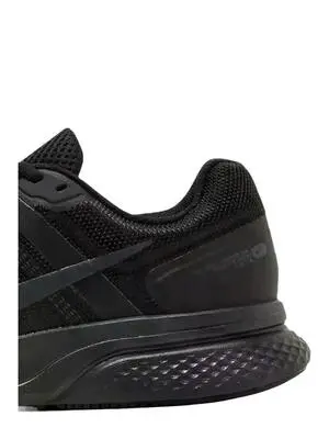 Nike Run Swift 2 Lace-up Sneakers - Black