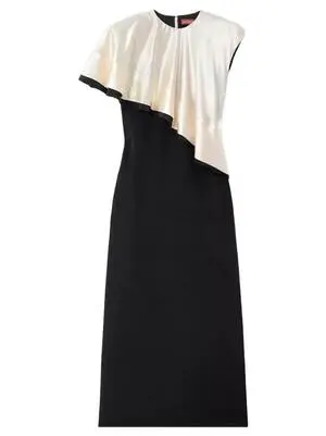 Altuzarra Topolino" Layered Midi Dress - Black