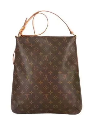 LOUIS VUITTON Musette Salsa Gm Monogram Canvas Shoulder Bag - Brown