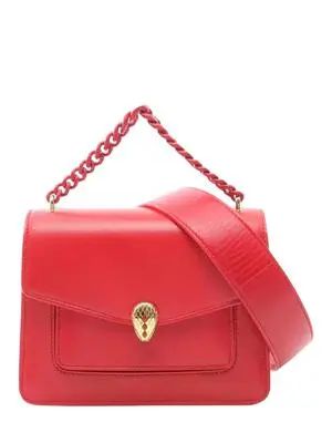 BVLGARI Serpenti Forever Mini Bag - Red