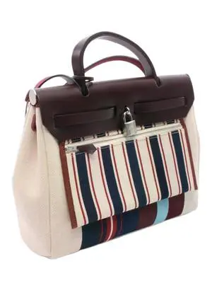 Hermès Herbag Zip Tote Bag - Neutrals