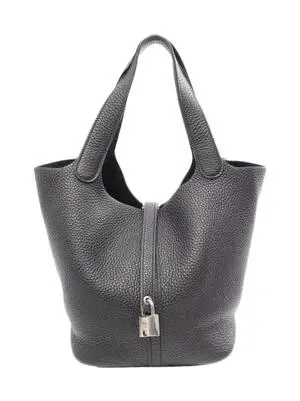 Hermès 2021 Mm Picotin Lock Tote Bag - Black