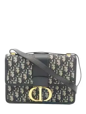 Dior 30 Montaigne Oblique Jacquard Shoulder Bag - Neutrals
