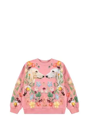 MOLO Afghan Hounds Sweatshirt - Beige