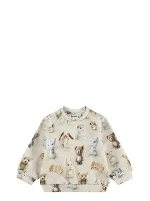 MOLO Felted Friends' Graphic Print Sweatshirt - Multi