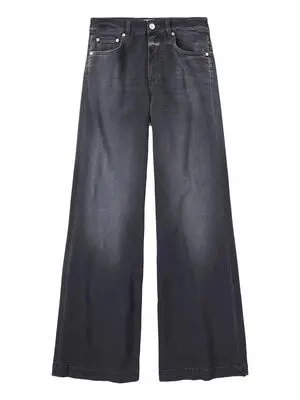 Closed Wide-leg Denim Jeans - Gray