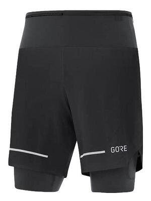 GOREWEAR Ultimate 2-in-1 Trail Running Shorts - Black