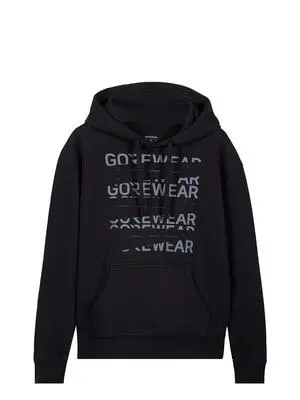 GOREWEAR GOREWEAR Fracture Logo Hoodie Black