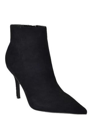 Nine West Galz Pointed Toe Stiletto Bootie - Black