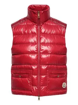Moncler Frelon Down Vest - Red