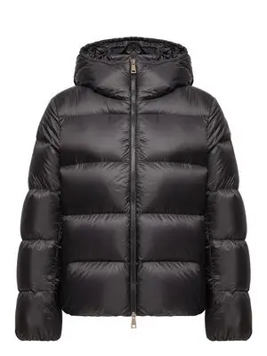 Moncler Feligule Hooded Short Down Jacket - Black